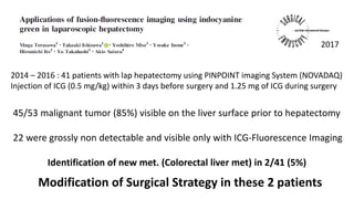 New Technologies in Liver Laparoscopic Surgery | PPT
