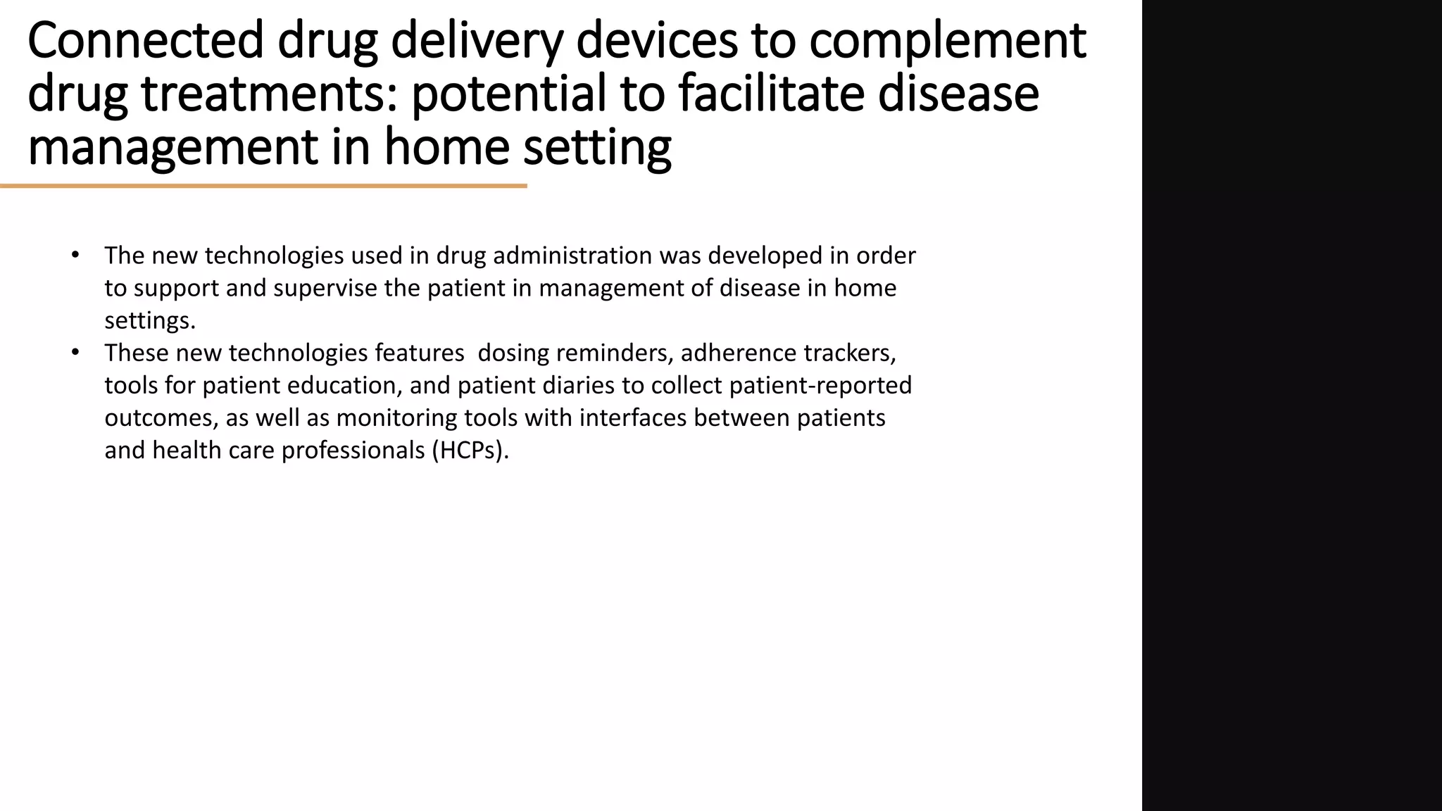 New technologies about Drugs Administration - Pharmacology | PPTX
