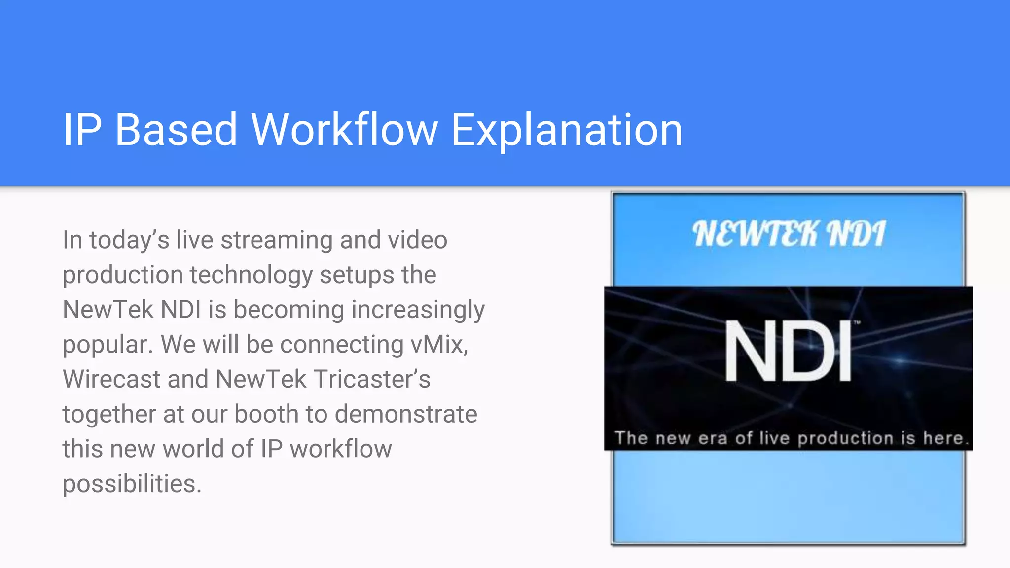 PTZOptics Newtek NDI Network Setup | PPTX