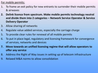 New telecom policy | PPSX