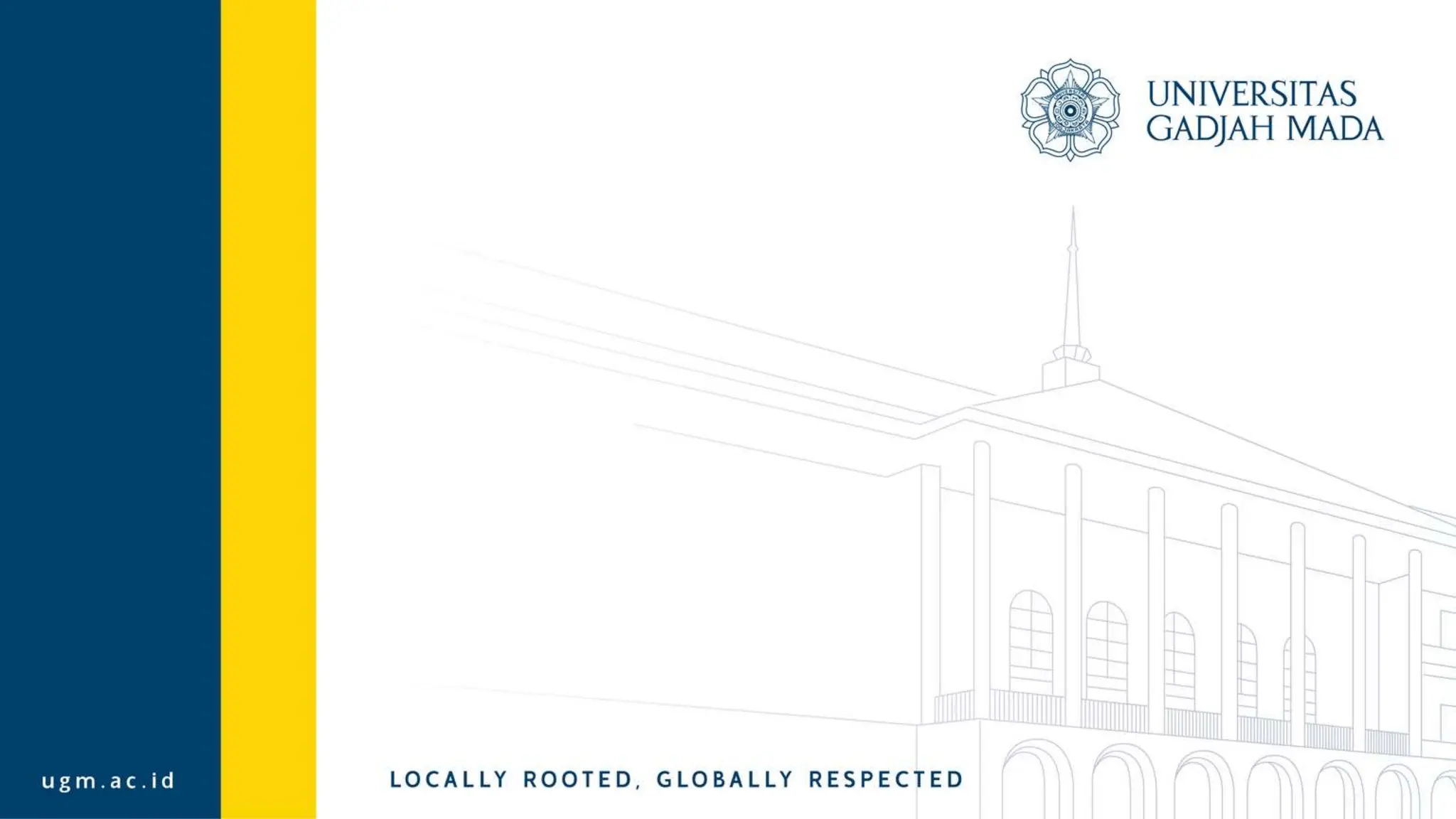 (NEW) Template Presentasi UGM yang terbaru | PPTX