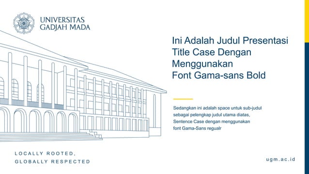(NEW) Template Presentasi UGM yang terbaru | PPTX