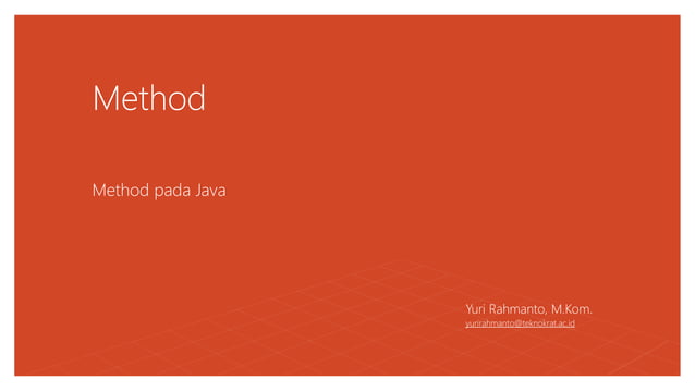 Modular Programming - method | PPT