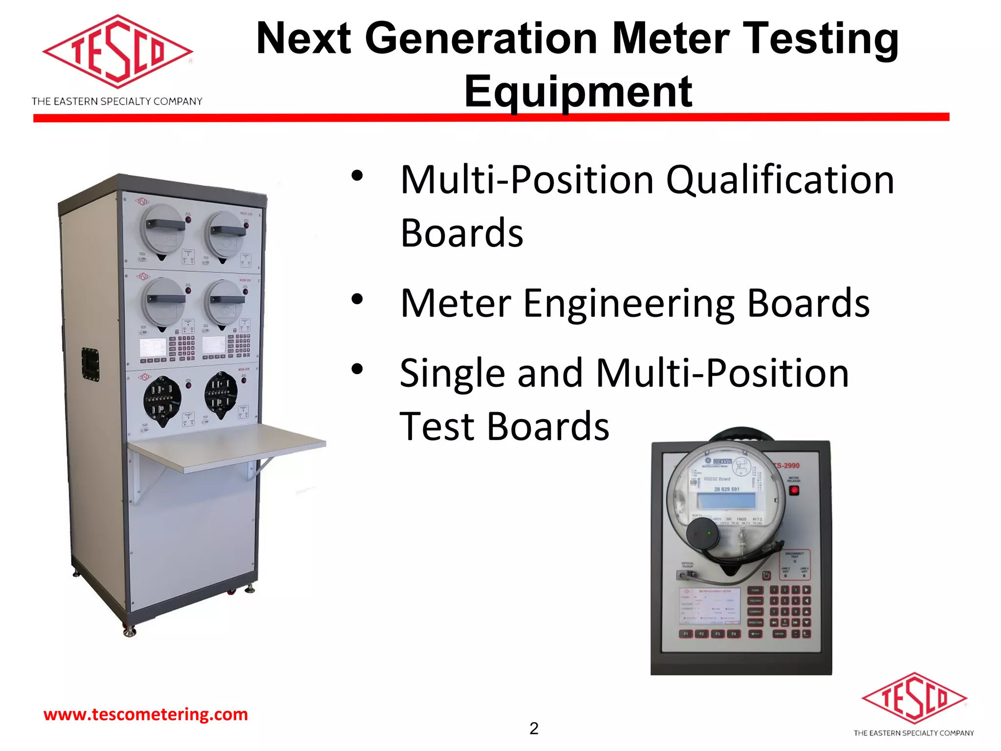 TESCO Test Equipment | PPT