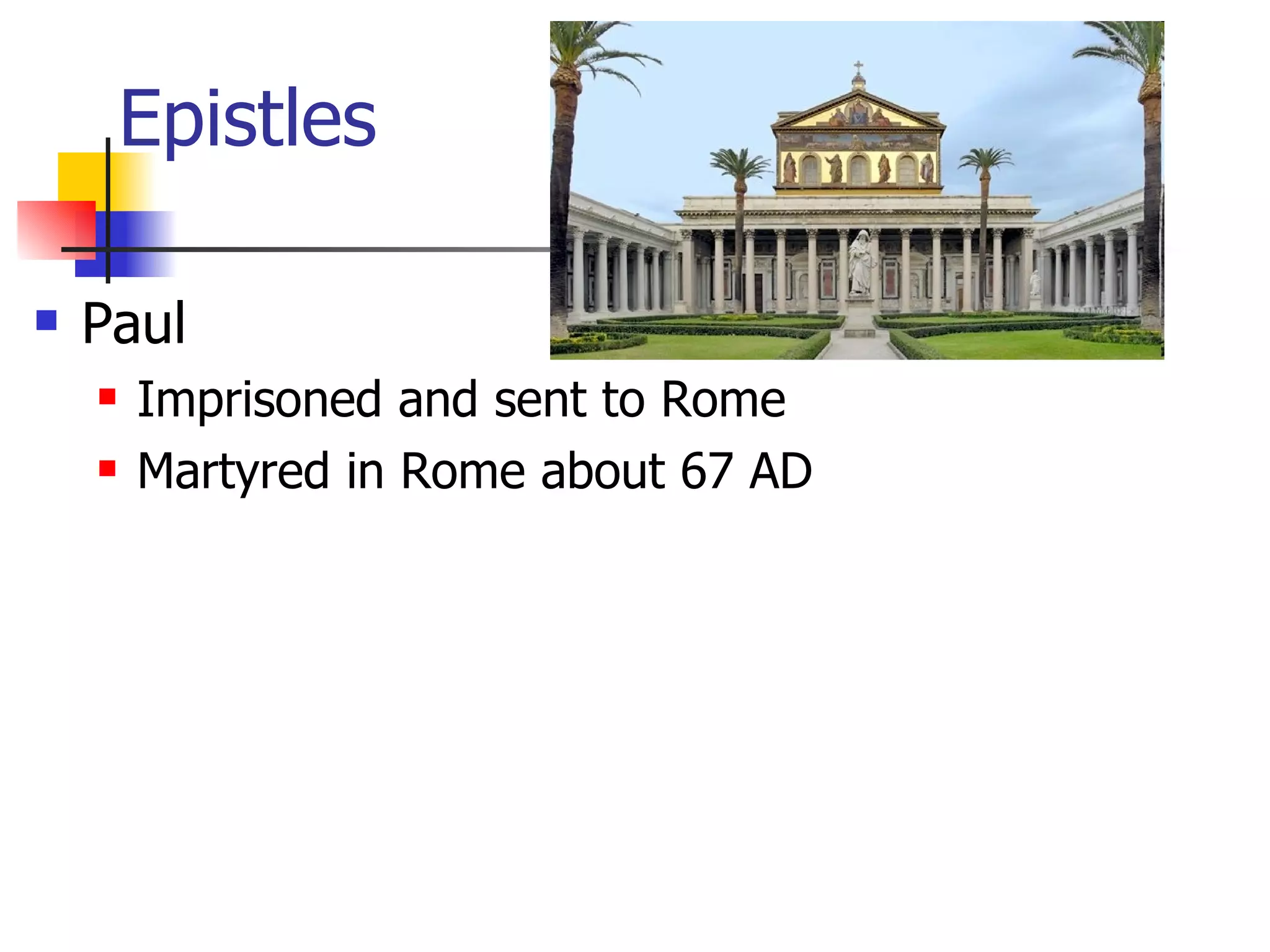 New Testament Acts Of The Apostles | PPT