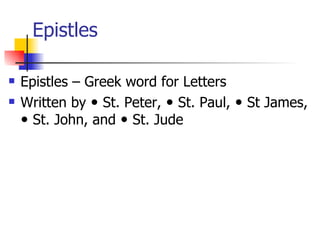New Testament Acts Of The Apostles | PPT