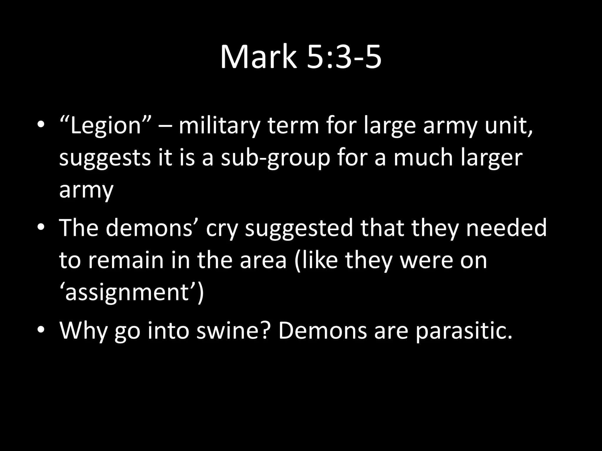 Demons & Angels in the Bible (New Testament) | PPTX