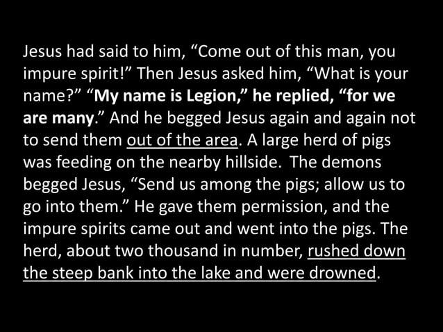 Demons & Angels in the Bible (New Testament) | PPT