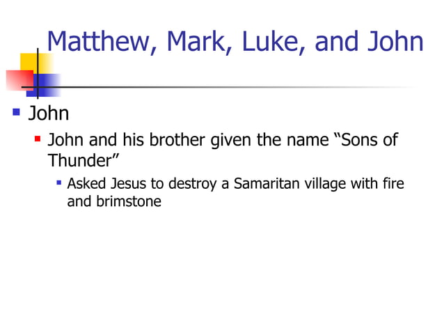 New Testament Gospel Of John | PPT