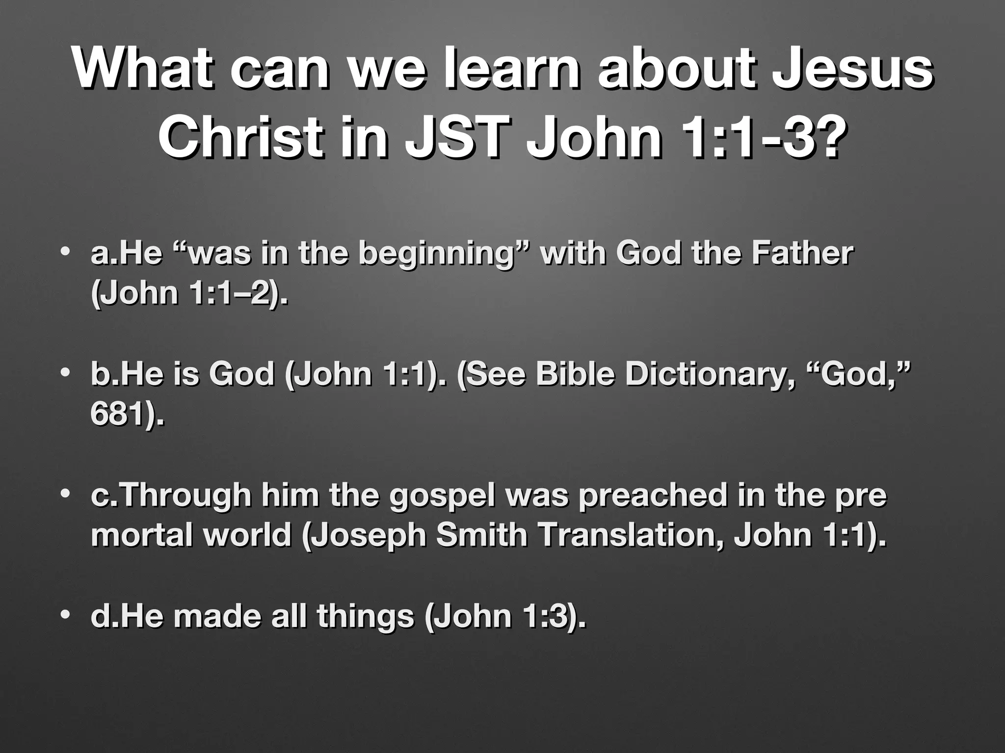 New Testament Lesson 1 | PPT