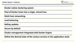 Webinar : Docker in Production | PPTX | Operating Systems | Computer Software and Applications