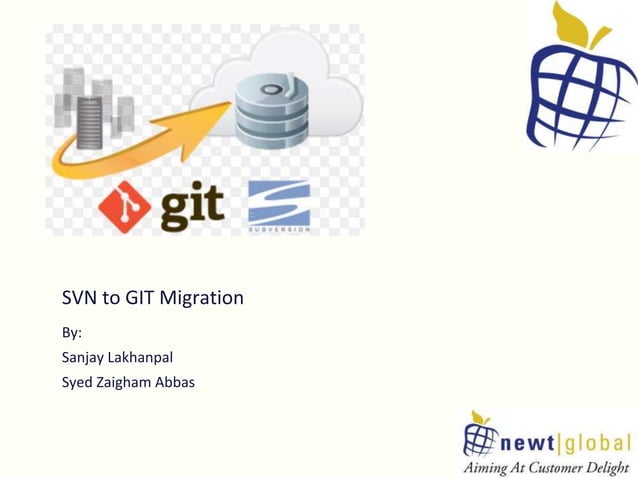 Webinar : SVN to GIT Migration | PPTX | Computing | Technology & Computing