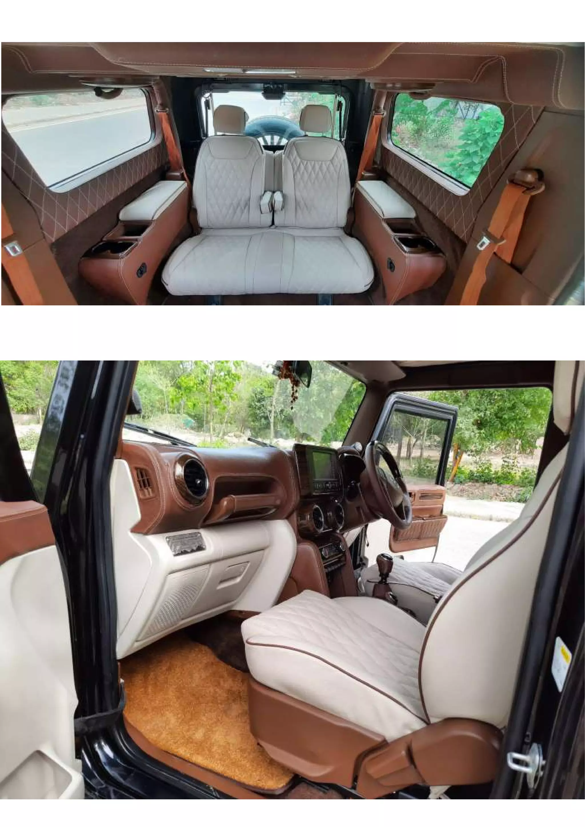 New thar interior modification.auto trade | PDF