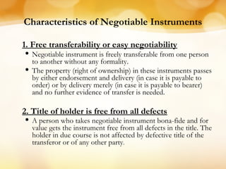Negotiable Instruments Act 1881 | PPT