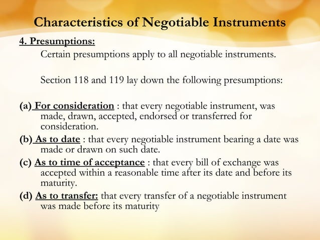 Negotiable Instruments Act 1881 | PPT