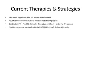 New Therapies HBV current challenges and trends | PPTX