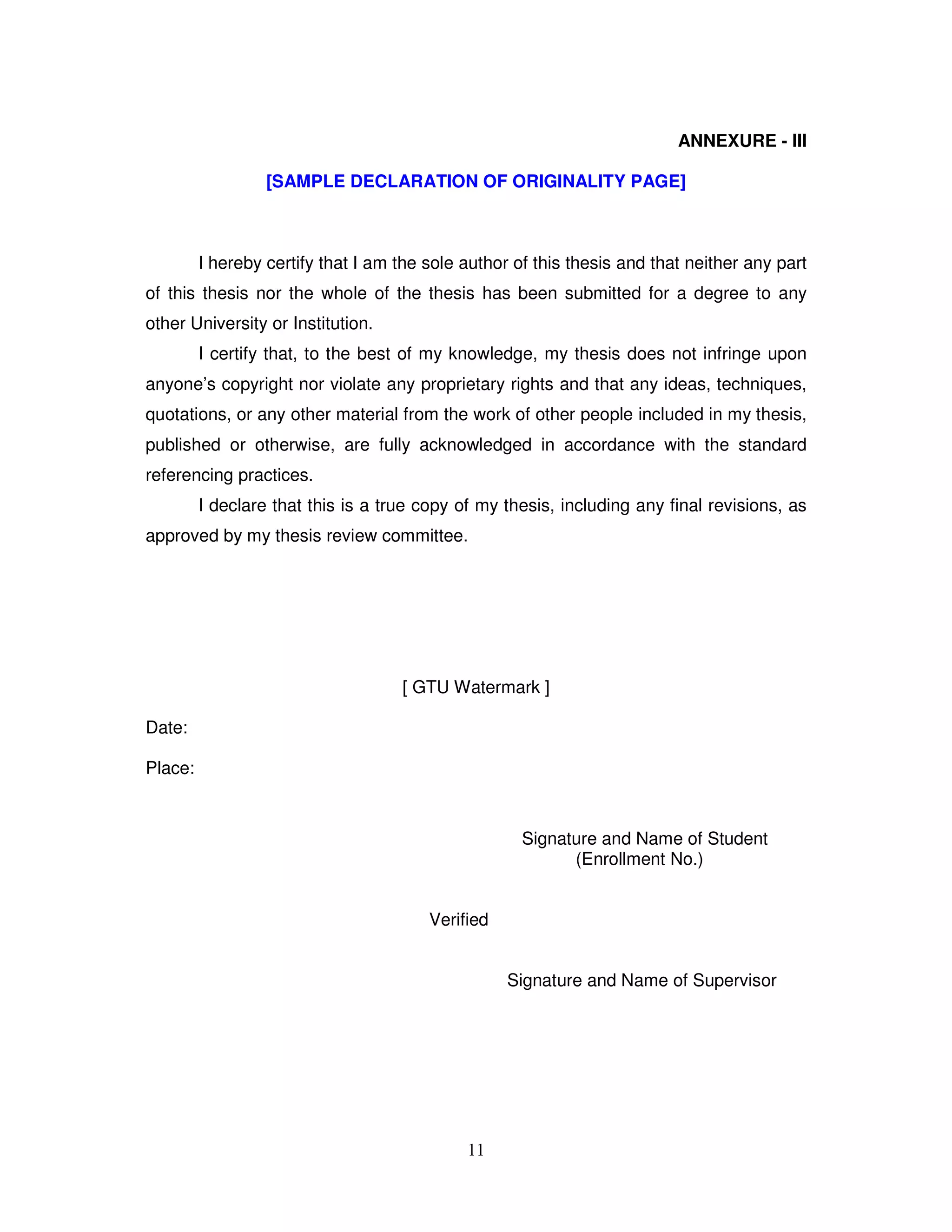 New thesis guideline | PDF