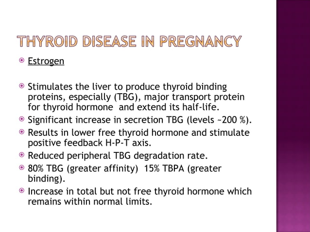 Thyroid Disease in Pregnancy | PPT