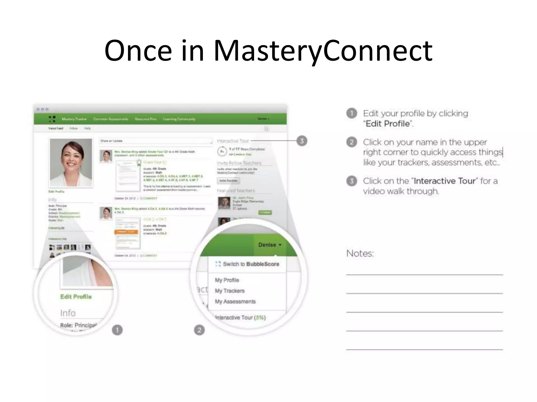 New tiles for mastery connect | PPTX