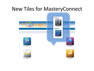New tiles for mastery connect | PPTX