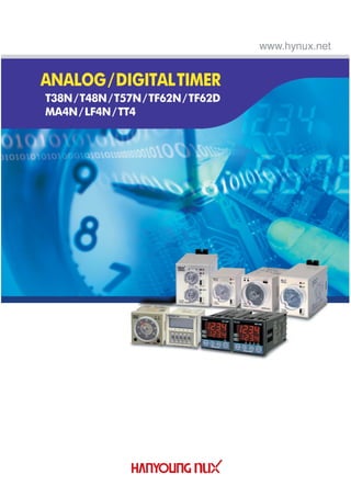 Timer analógicos - Hanyoung NUX(www.nammisa.com) | PDF
