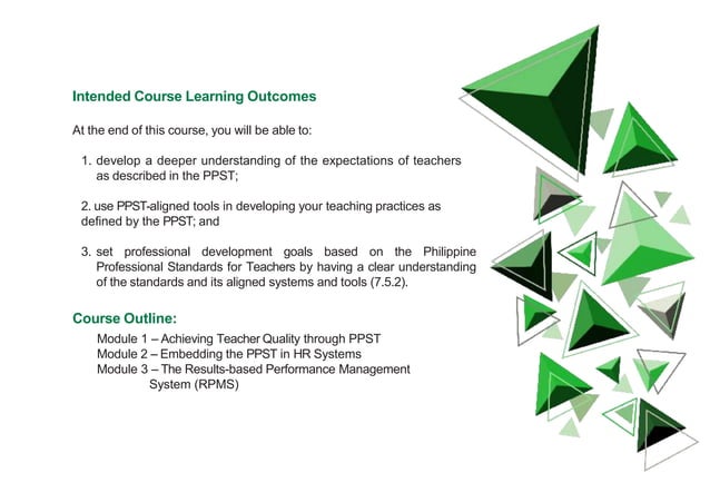 New TIP Course 3 (DepEd Teacher) TEACHERPH.COM.pptx | Professional ...