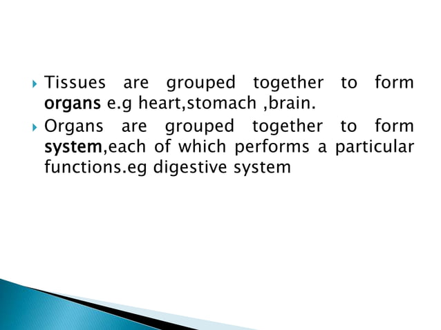 tissue and it's types | PPTX | Biological Sciences | Science