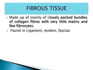 tissue and it's types | PPTX