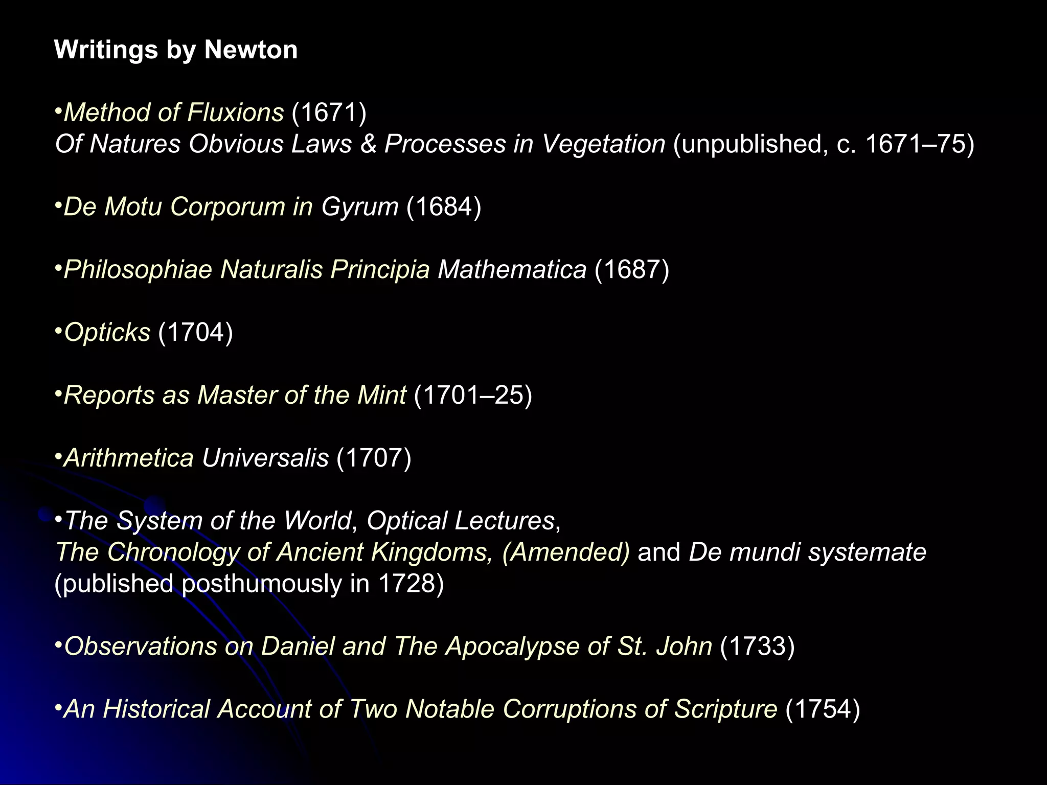 Sir Issac Newton | PPT