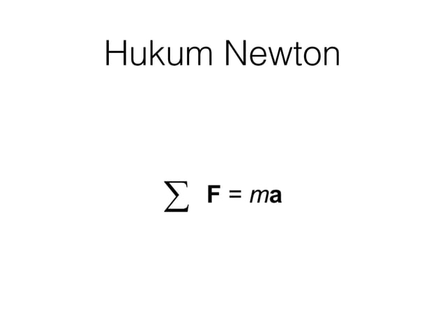 Hukum Newton | PPT