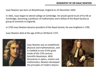 Newton | PPTX