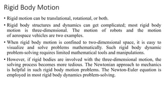 Newton-Euler's Law of Rigid body motion.pptx