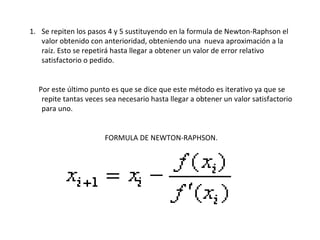 Newton raphson | PPT