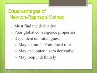 Newton Raphson Method | PPTX