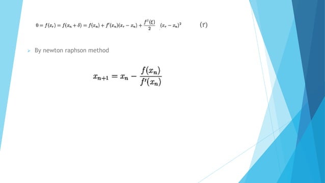 Newton raphson method | PPT