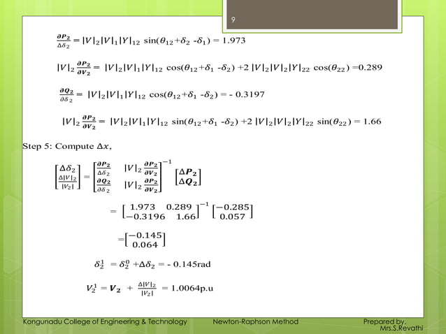 Newton raphson method | PDF