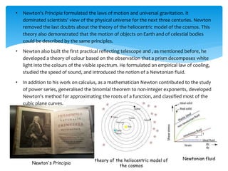 Newton and his universal theory of gravitation | PPTX | Physics | Science
