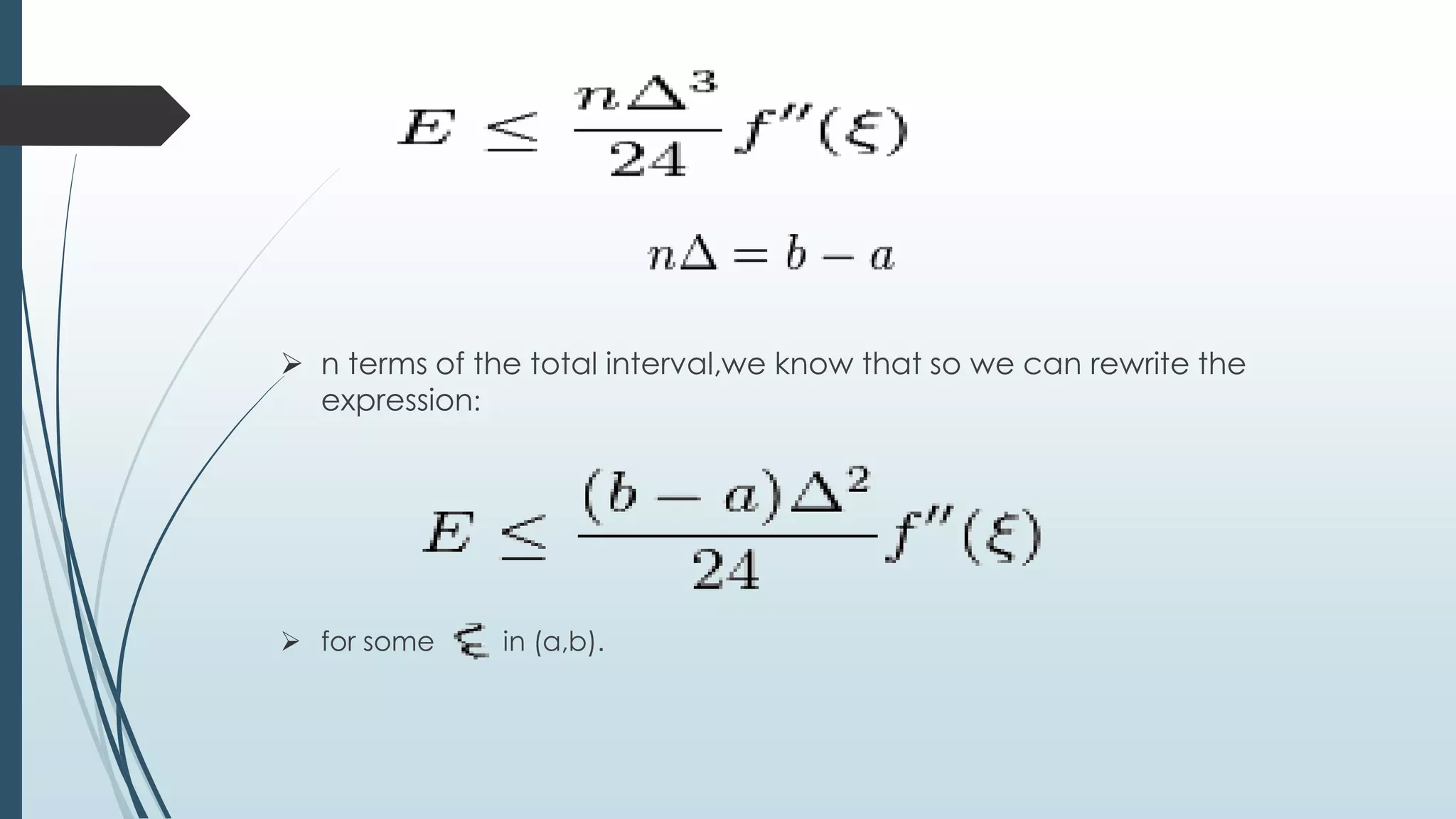 Newton cotes integration method | PPTX