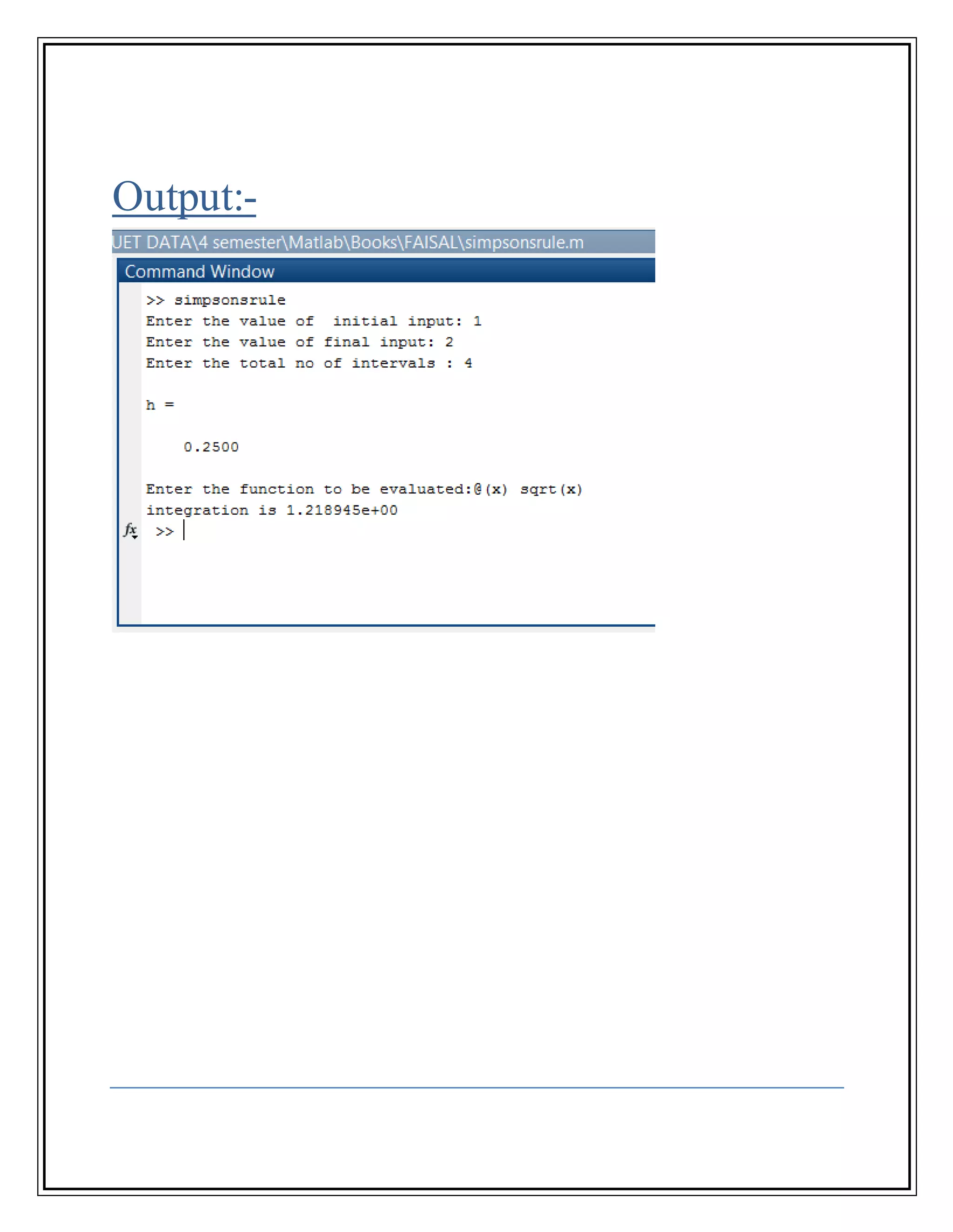 Newton cotes method | PDF