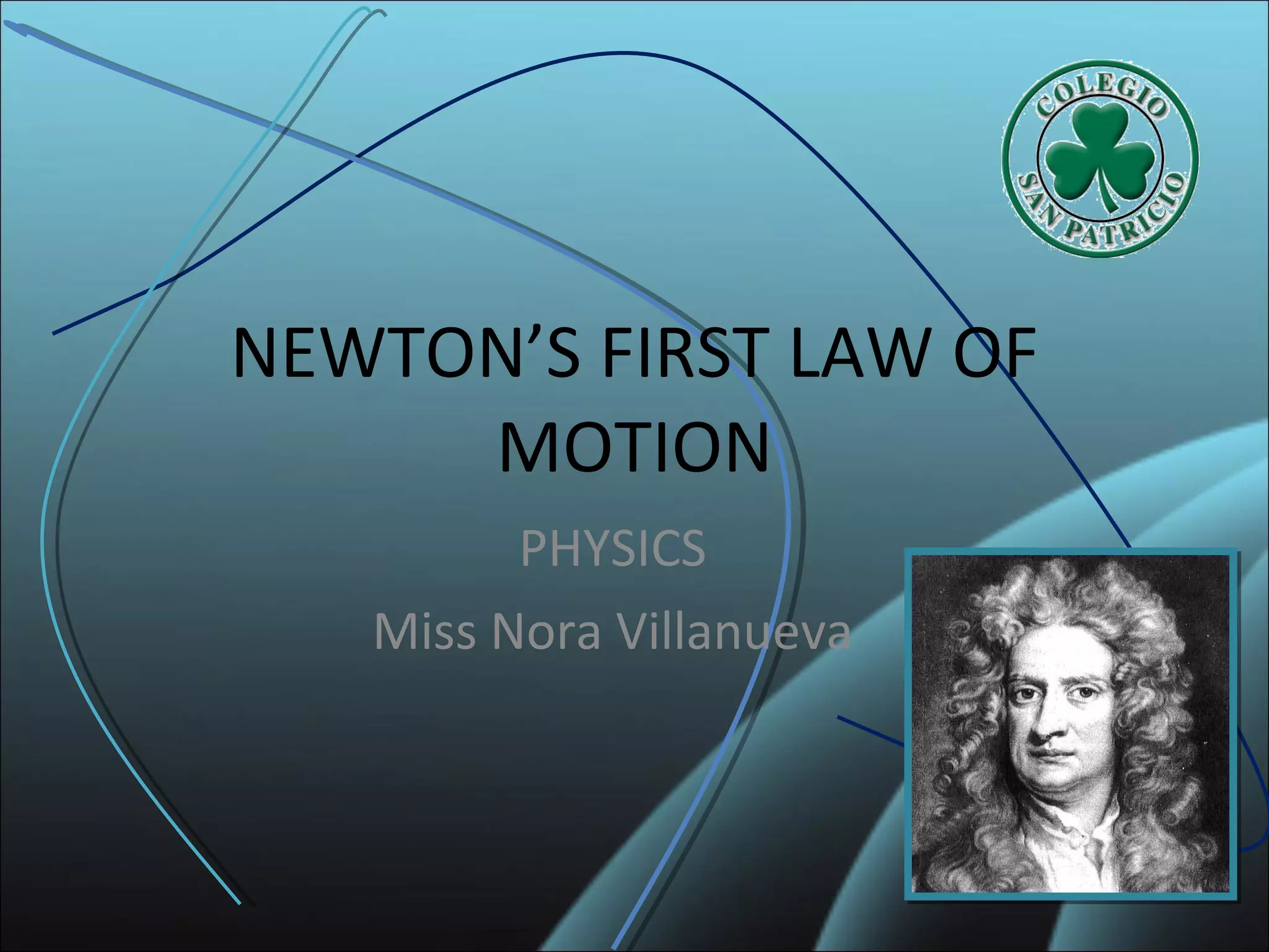 Newton First Law Of Motion | PPT