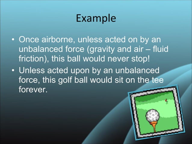 Newton First Law Of Motion | PPT