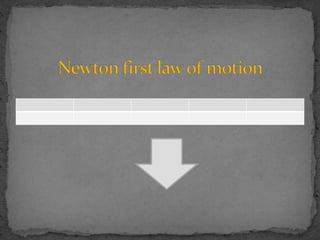 Newtonfirstlawofmotion 200819070513( fon) | PPTX