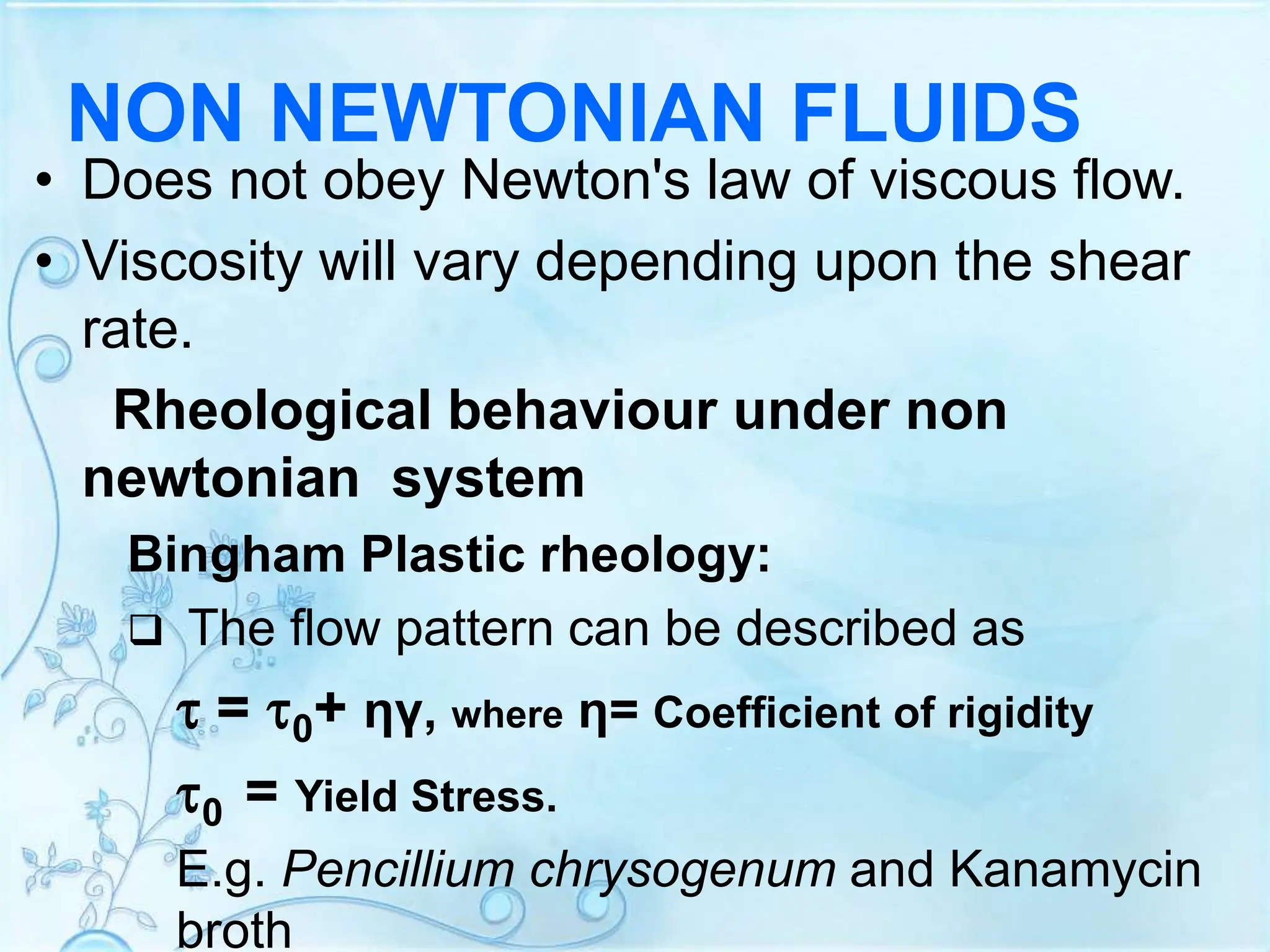 newtonian and non newtonian fluid, alwin & gourangi.ppt