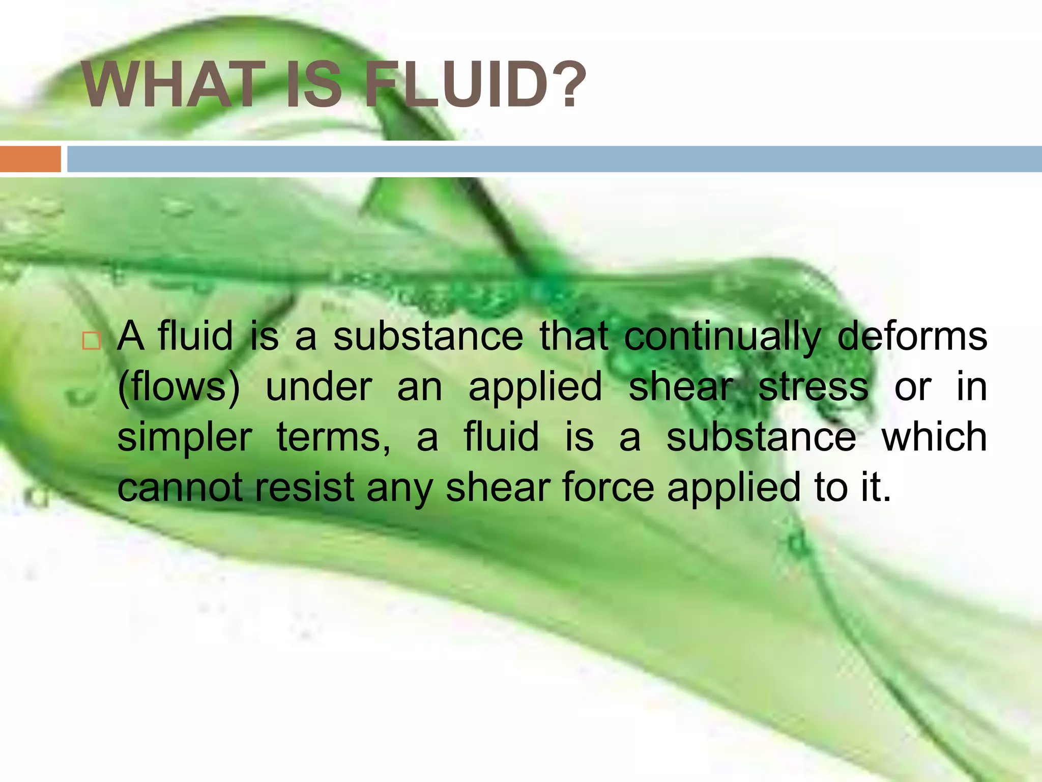 Newtonian and non newtonian fluids | PPTX