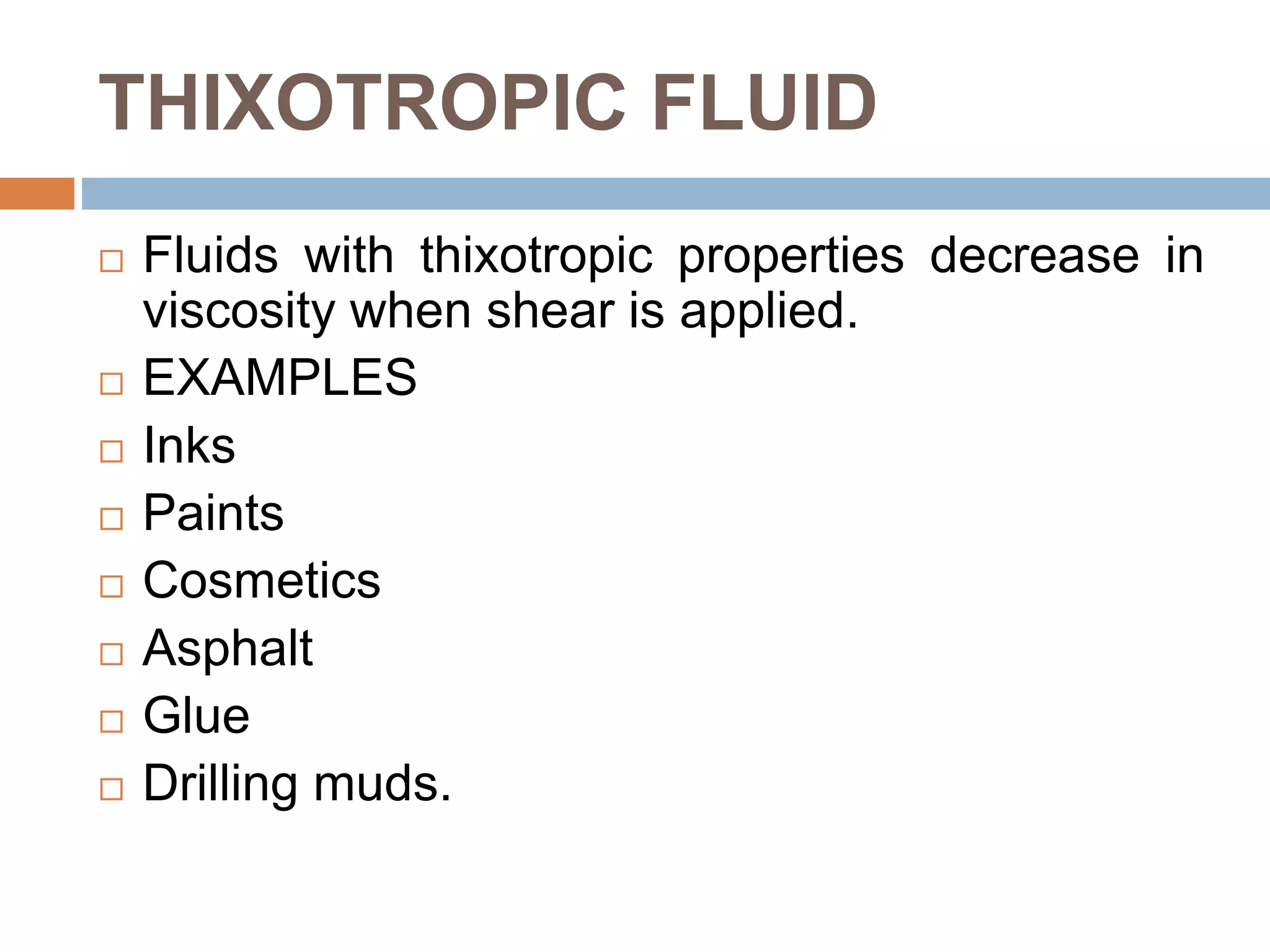 Newtonian and non newtonian fluids | PPTX