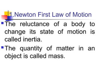 FORM 4 :NEWTON LAWS OF MOTION(PHYSICS).pptx