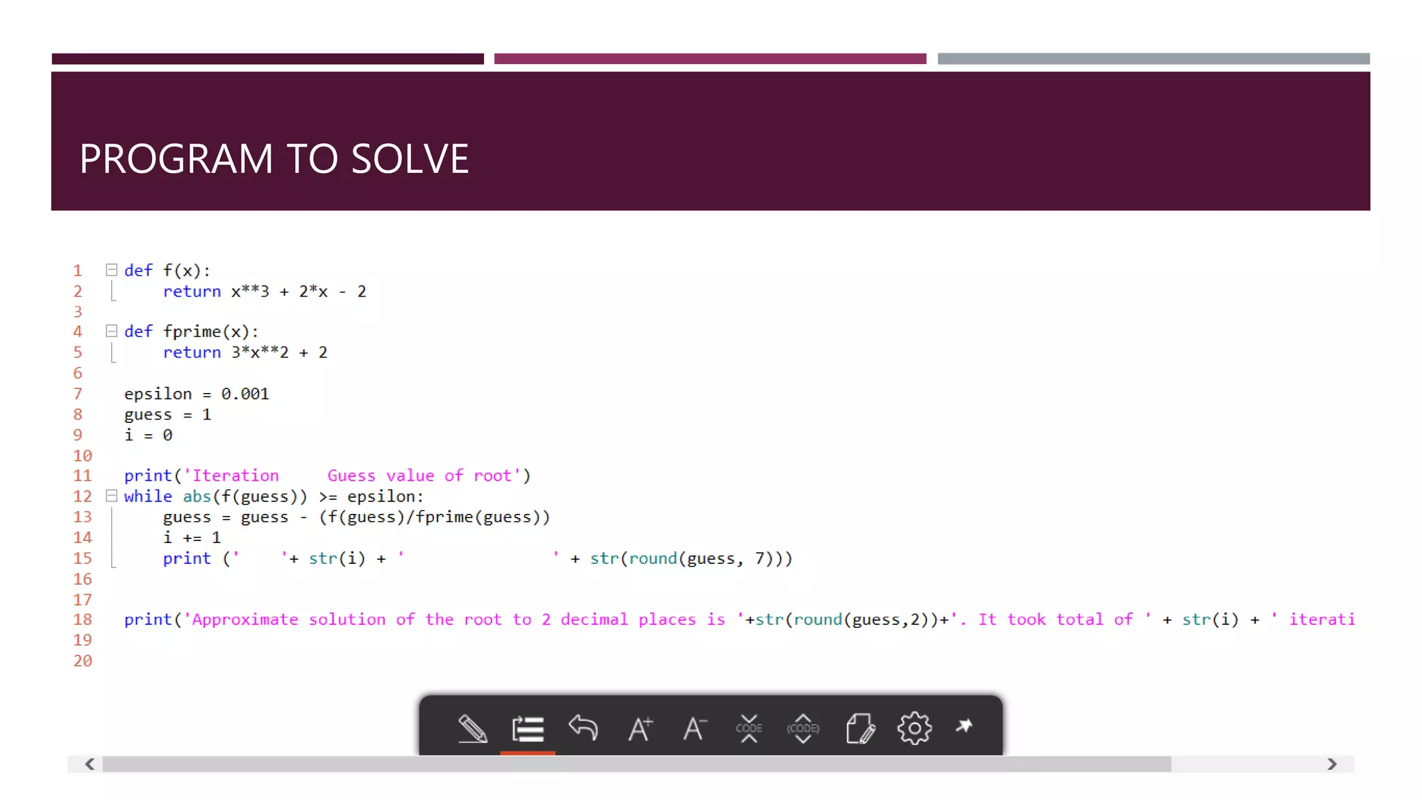 Newton Raphson Approximation | PPTX | Physics | Science