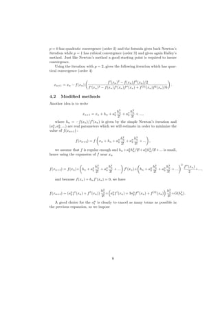 Newton raphson halley_householder_simpleexplanation | PDF