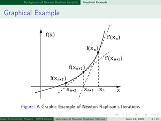 Newton Raphson iterative Method | PDF