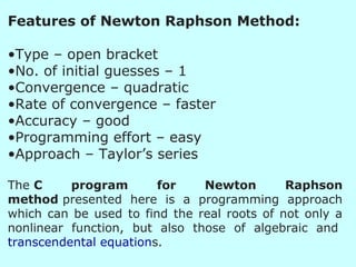 Newton raphson method | PPT